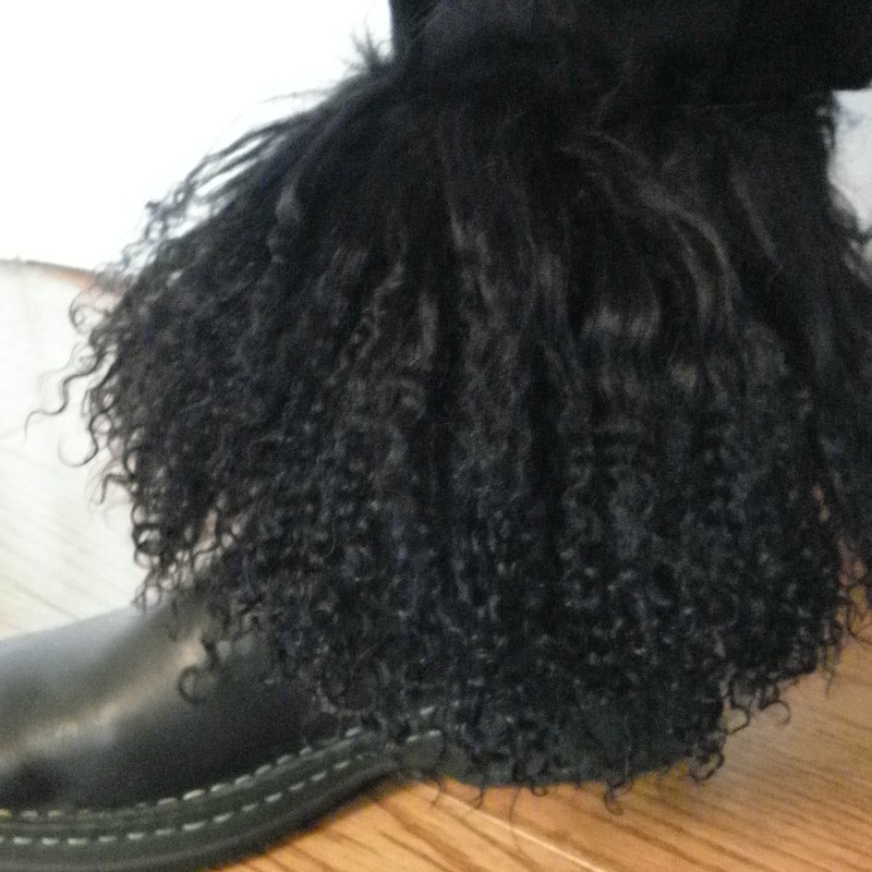 Fur Uggs Black - Etsy