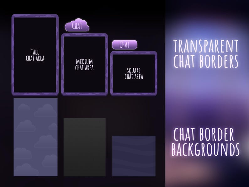 Animated Stream Overlay Pack | Cozy Room | Night Vibe Overlay Package ...