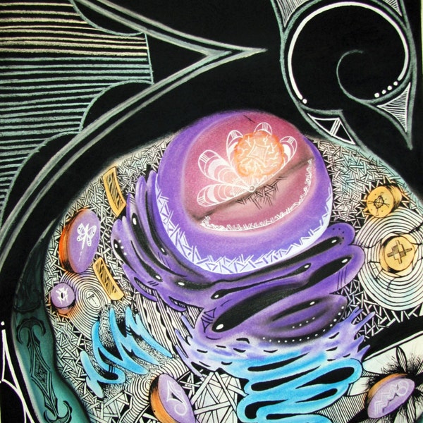 Human Cell Art - Etsy