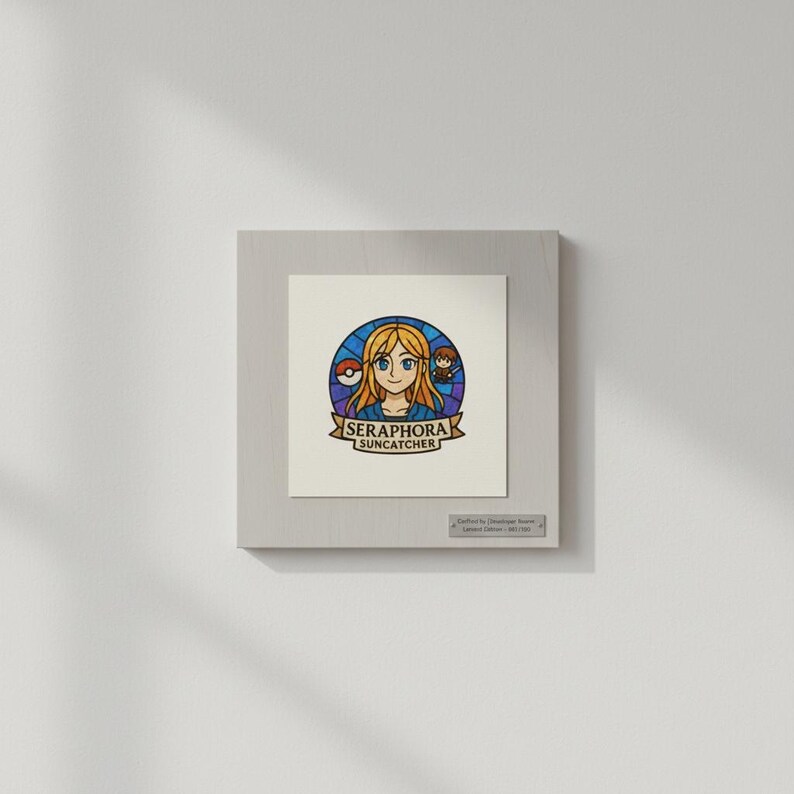 Bulbasaur-inspired Stained Glass Window Hanging | Cute Pokémon-style ...