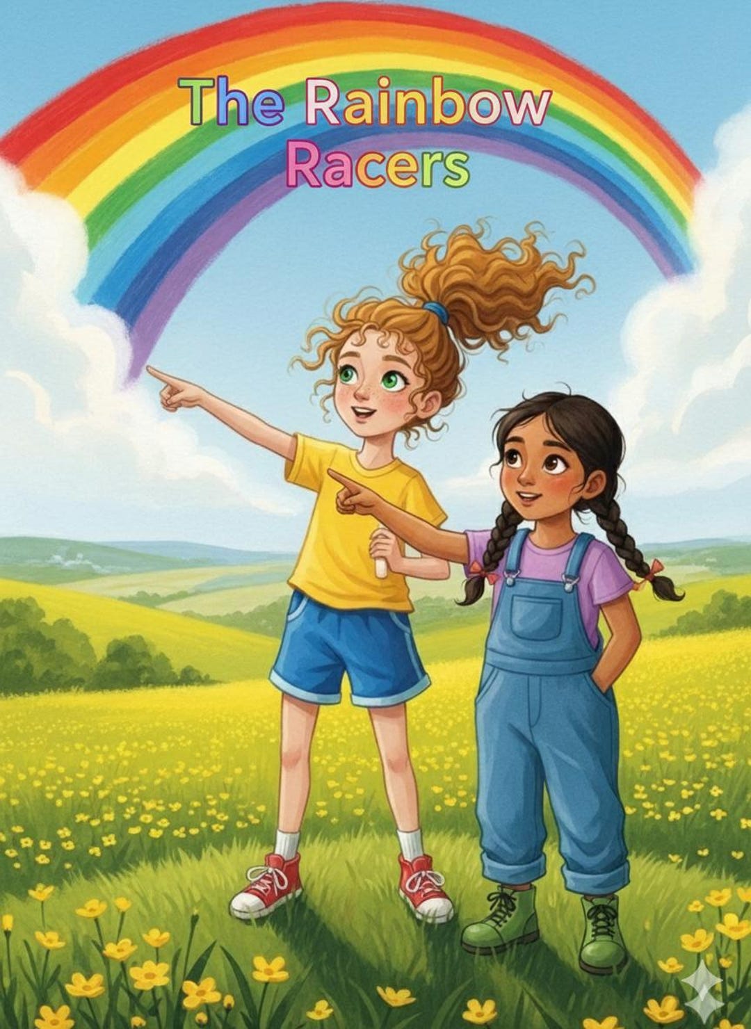 Rainbow Racers Storybook: Friendship Adventure (digital Download) - Etsy