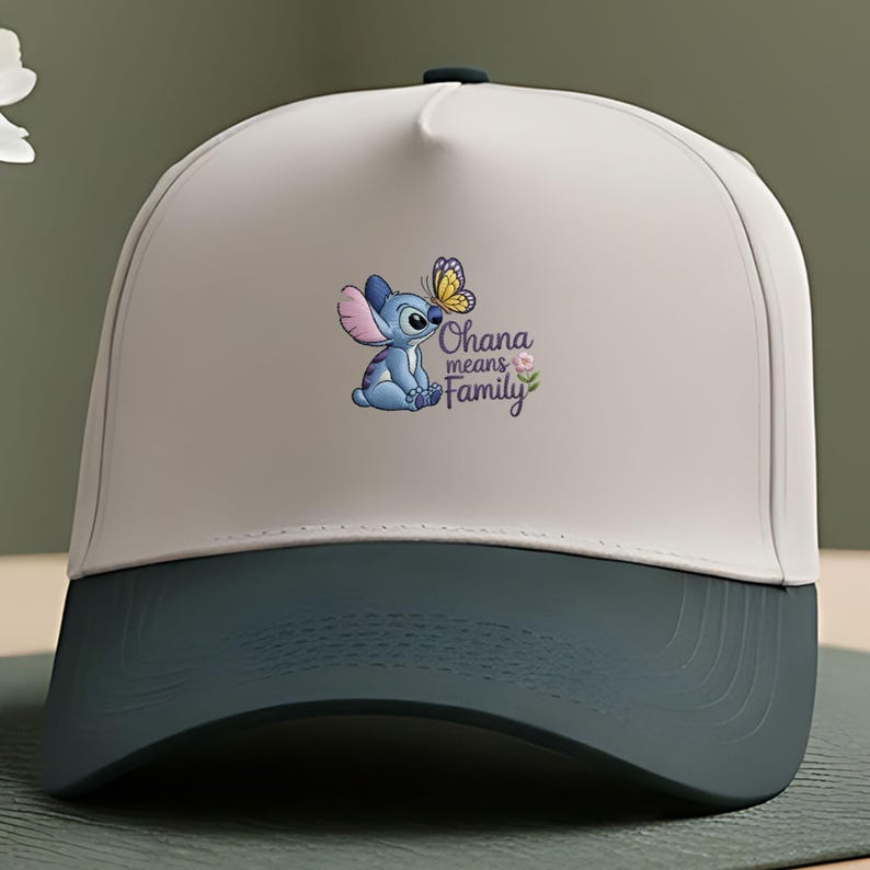 Lilo & Stitch Ohana Means Family Embroidery Design, Dancing Stitch ...