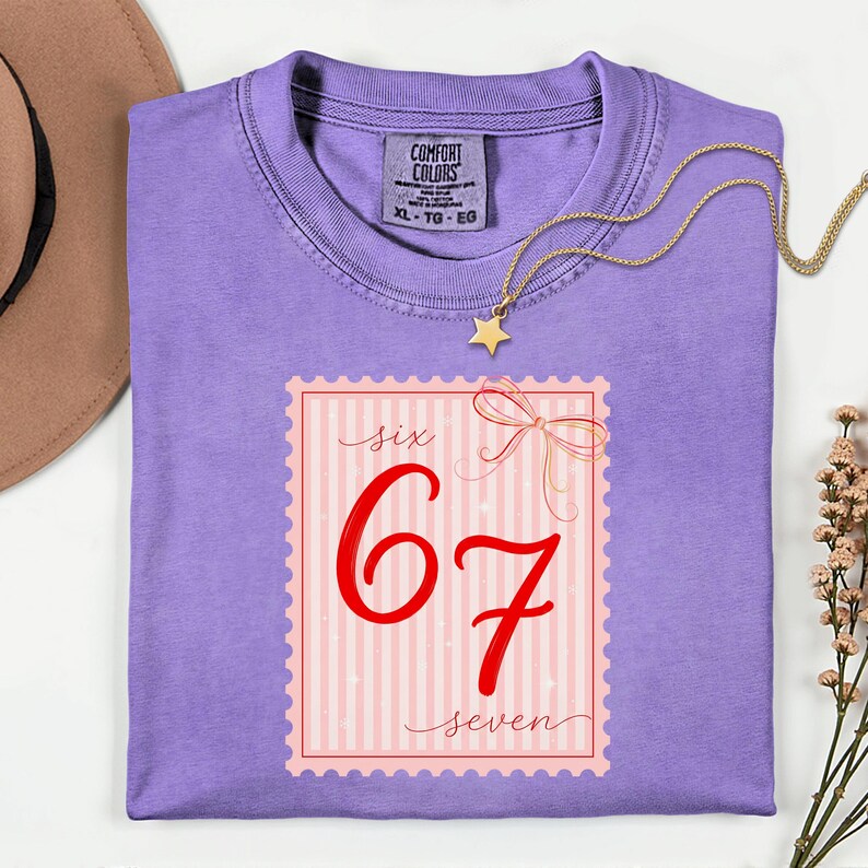 67 Meme Valentines Day Shirt, Six Seven Trend Shirt, Funny Trendy Viral ...