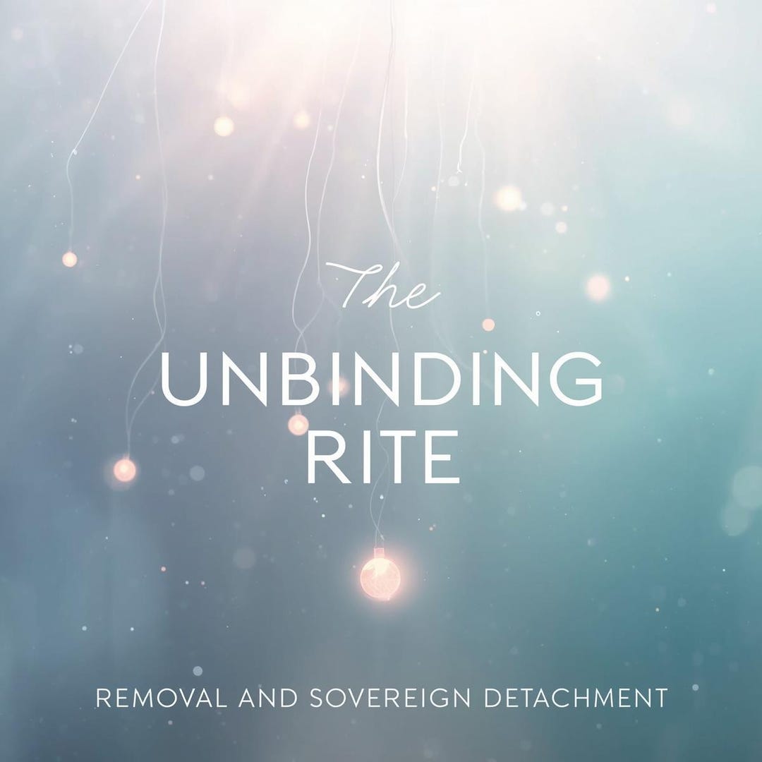 The Unbinding Rite — Removal and Sovereign Detachment - Etsy