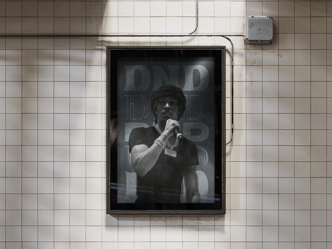 NEEMZZZ Poster - Rap Hip Hop Wall Art - Streetwear Digital Print ...