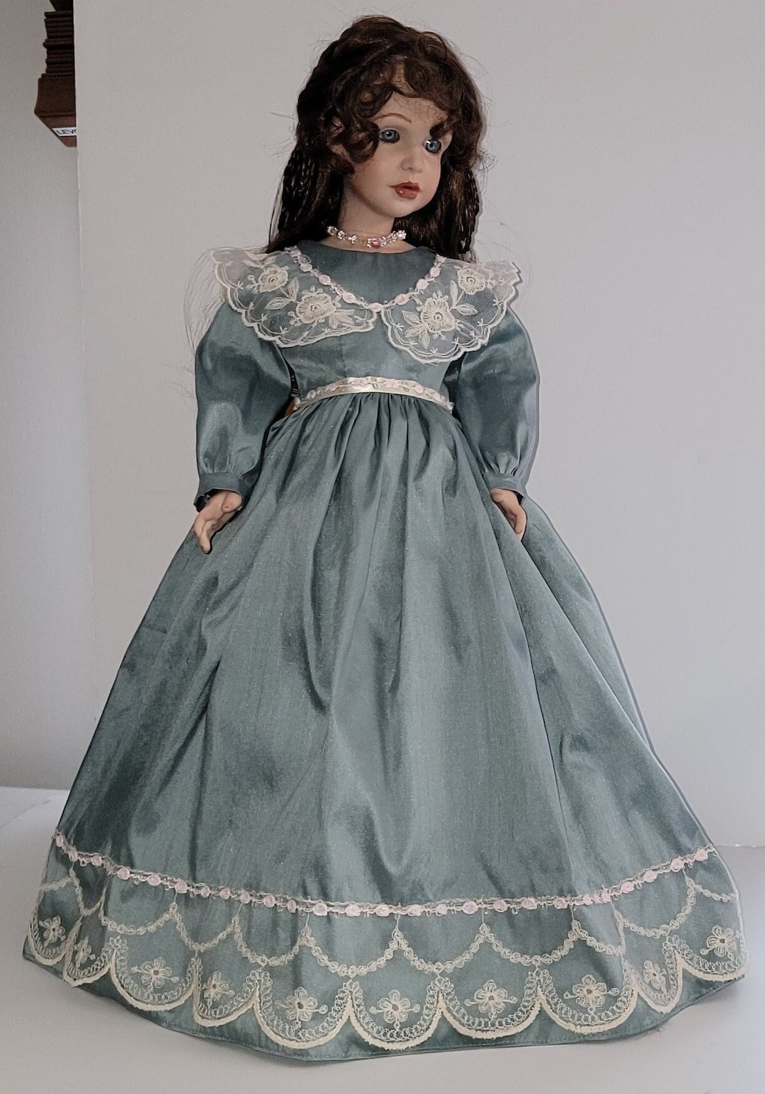 Porcelain Doll Vintage Handcrafted 21 One of a Kind Collectible - Etsy