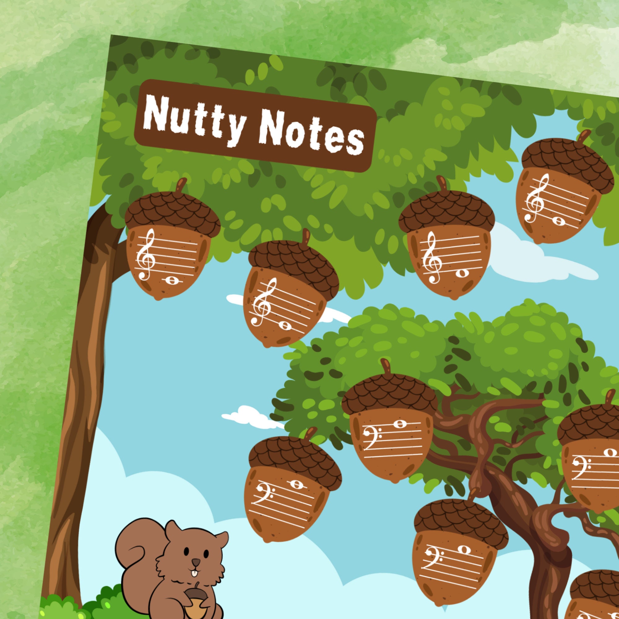 Piano Lesson Games,nutty Notes Piano Lesson Game,note Naming Game,piano ...