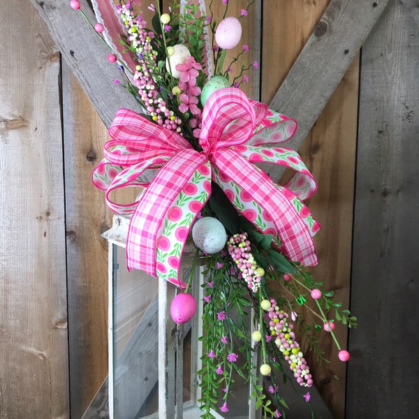 Lantern Swag Spring - Etsy