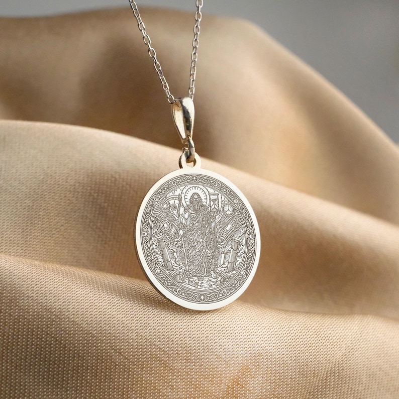 Kronos Necklace – Greek Titan of Time Pendant, Ancient Mythology ...