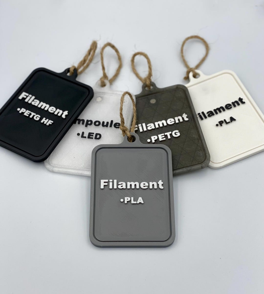 Magnetic Quick Release ID Tag 3D Printed Personalized Label Custom Name ...