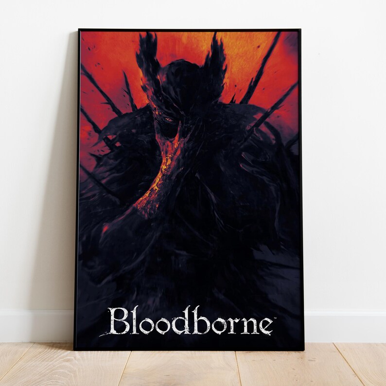 Bloodborne Poster | Lady Maria Wall Decor | Rolled Canvas Print | Gift ...