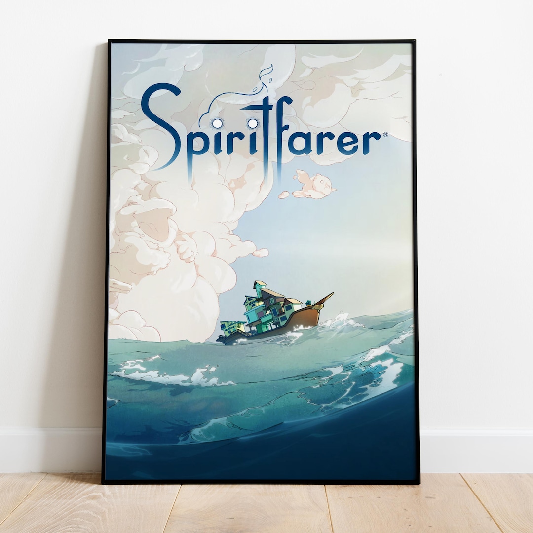 Spiritfarer Poster | Stella Wall Decor | Rolled Canvas Print | Gift ...