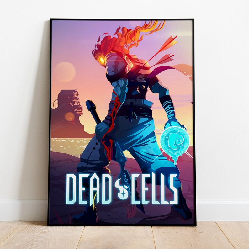 Dead Cells Poster | the Beheaded Wall Decor | Rolled Canvas Print ...