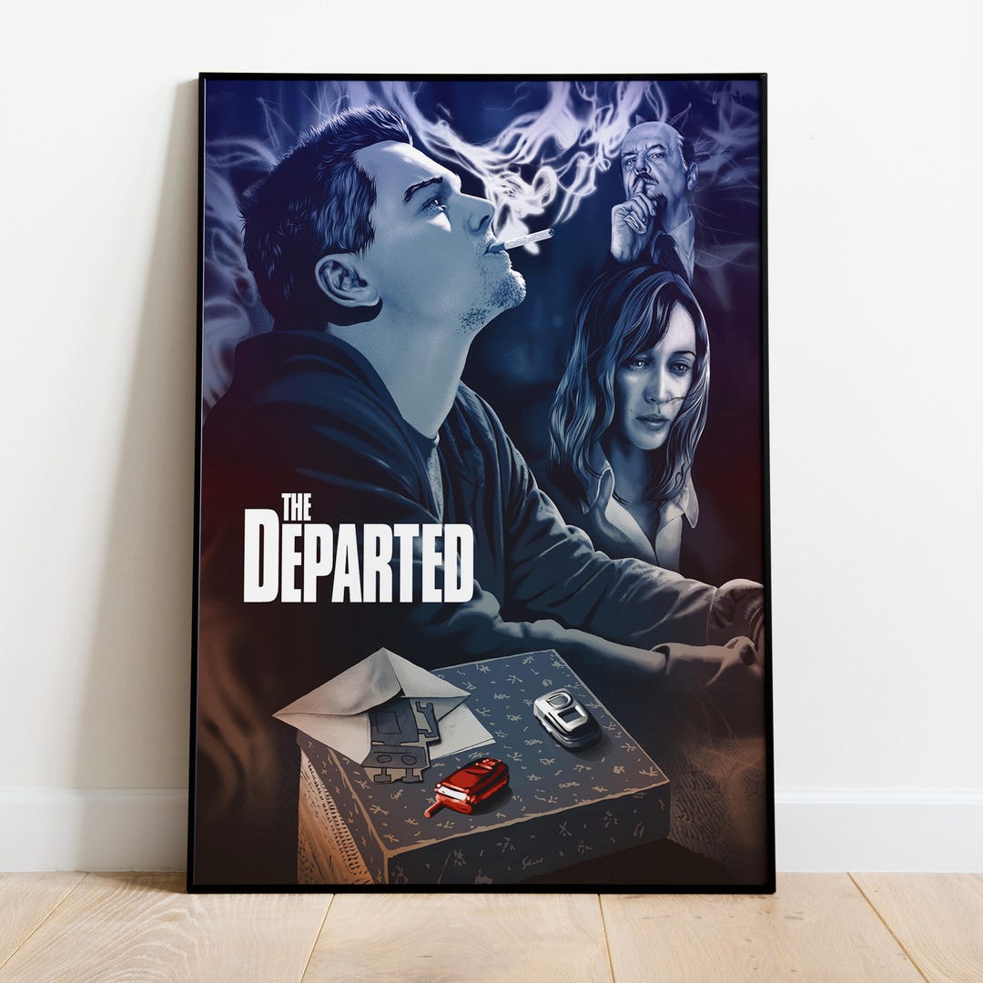 The Departed Poster | Billy Wall Decor | Rolled Canvas Print | Gift ...