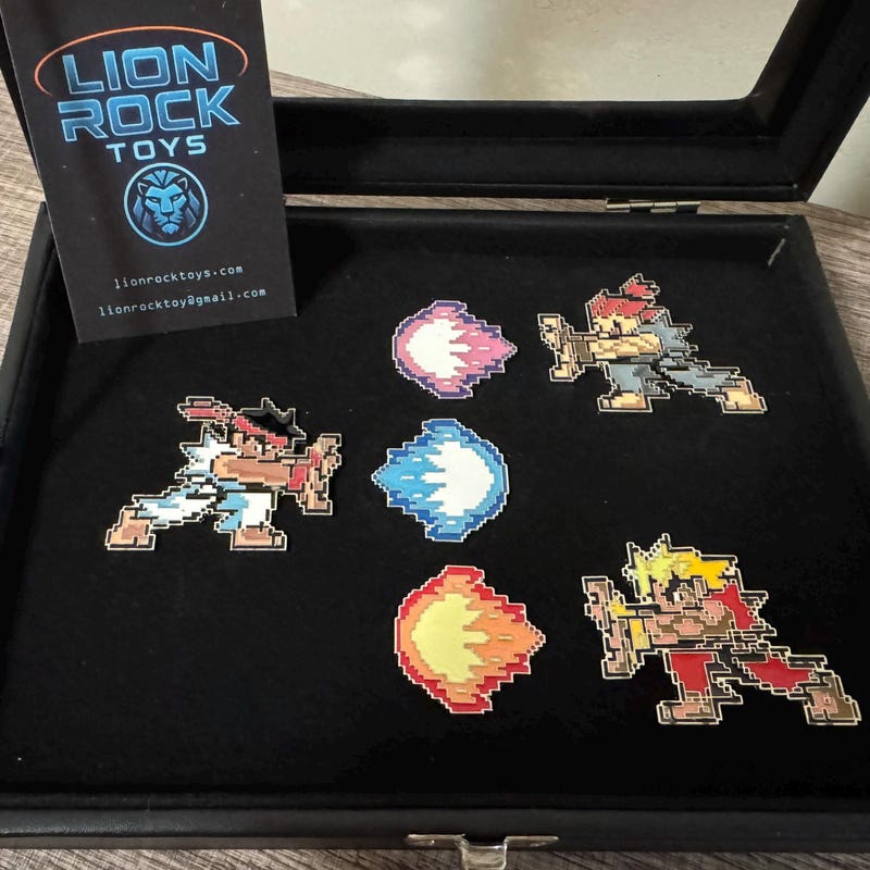 Pixel Art Pins - Etsy