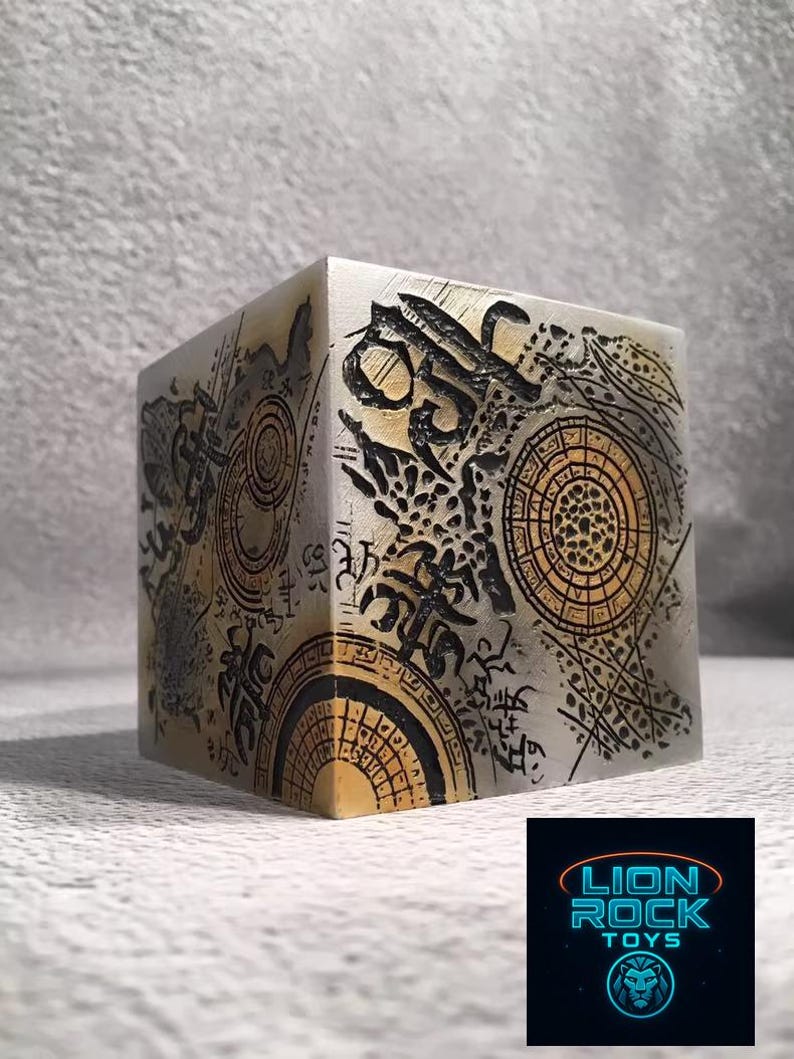 Allspark Cube-inspired Sci-fi Relic – 3D Printed Cybertron Artifact ...
