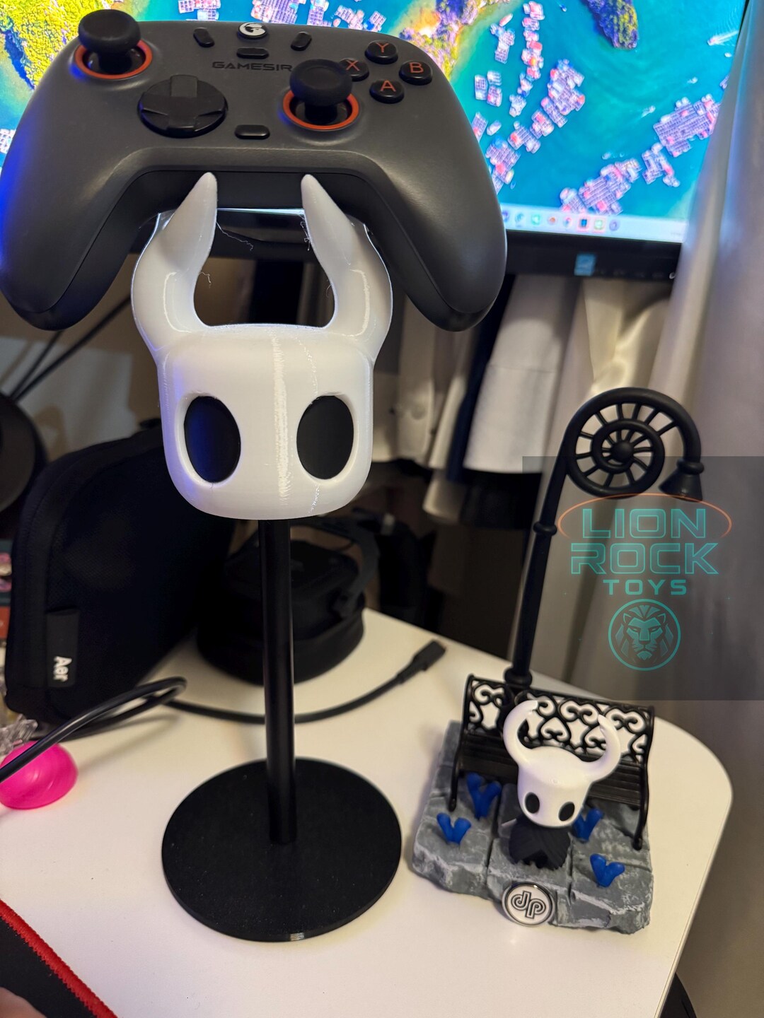 Hollow Knight Controller Stand, Headset Holder, Gamer Desk Decor - Etsy