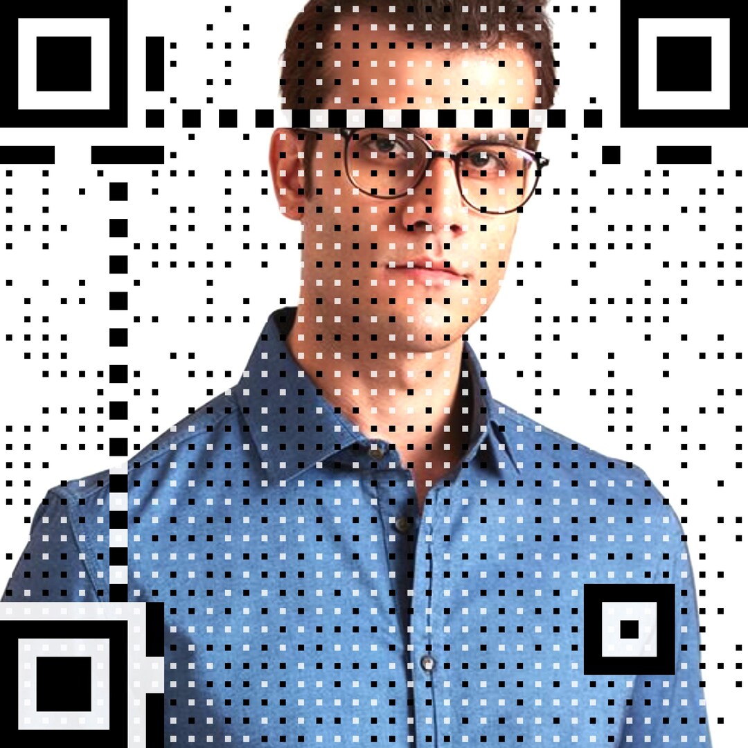 Custom Video QR Code - Scannable Art - Etsy