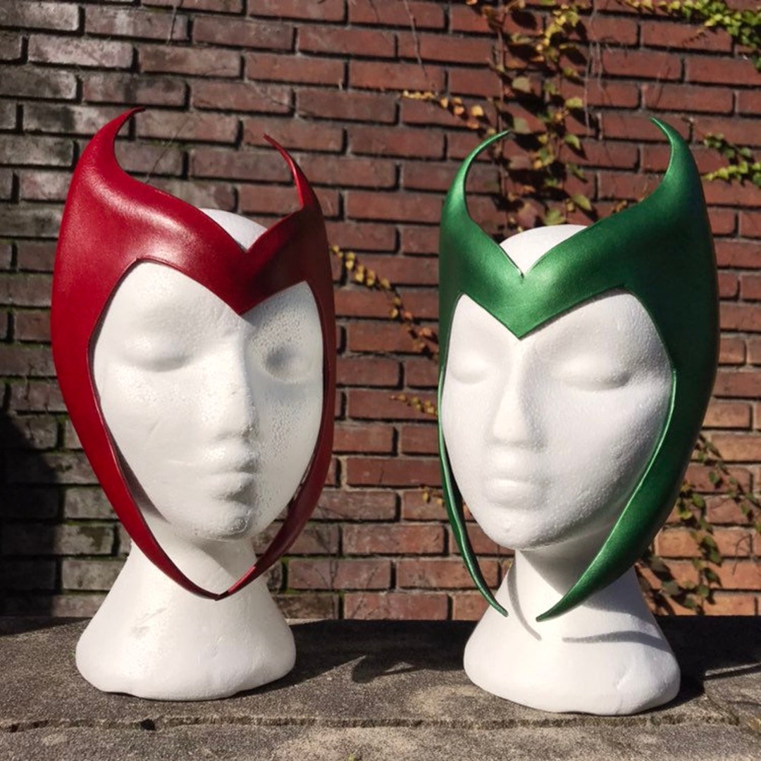 Superhero/villain Leather Headpiece Crown - Etsy