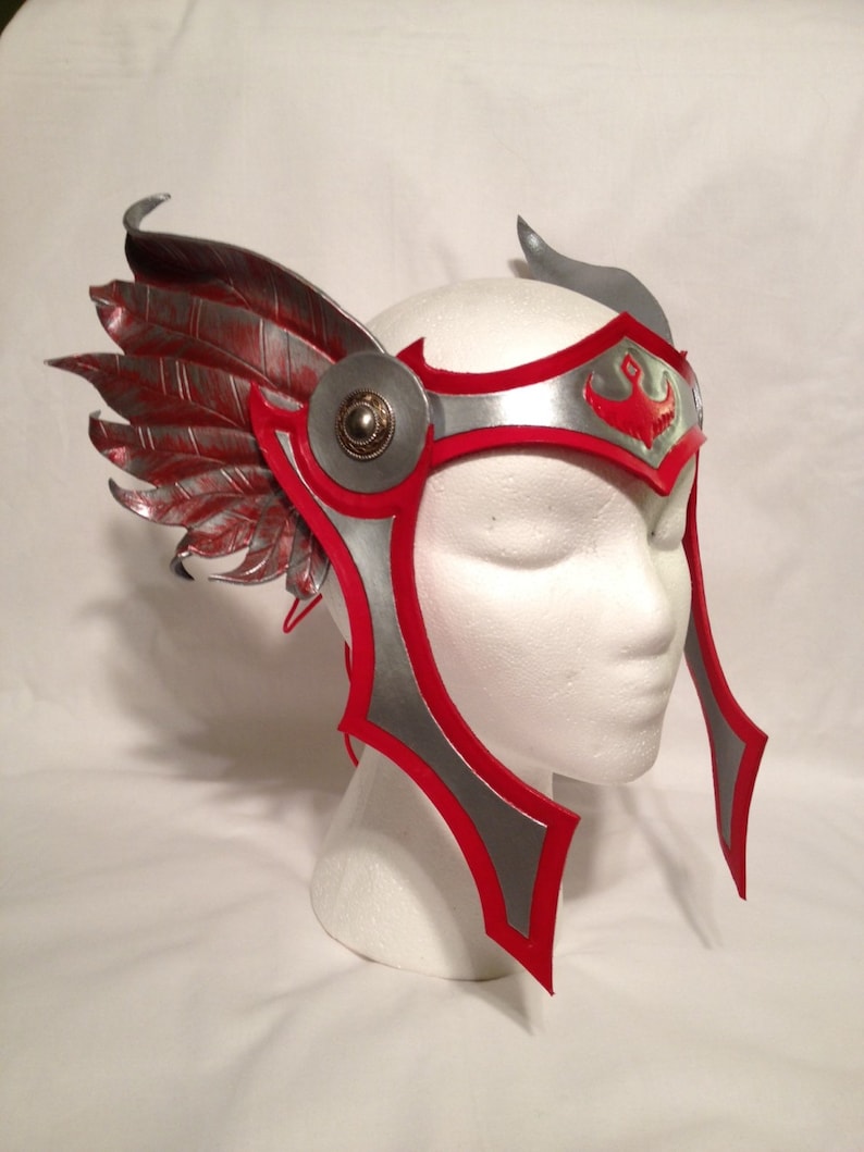 Large Wing Circlet Helm | Etsy