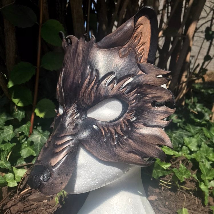 Wolf Mask With Full Snout - Etsy