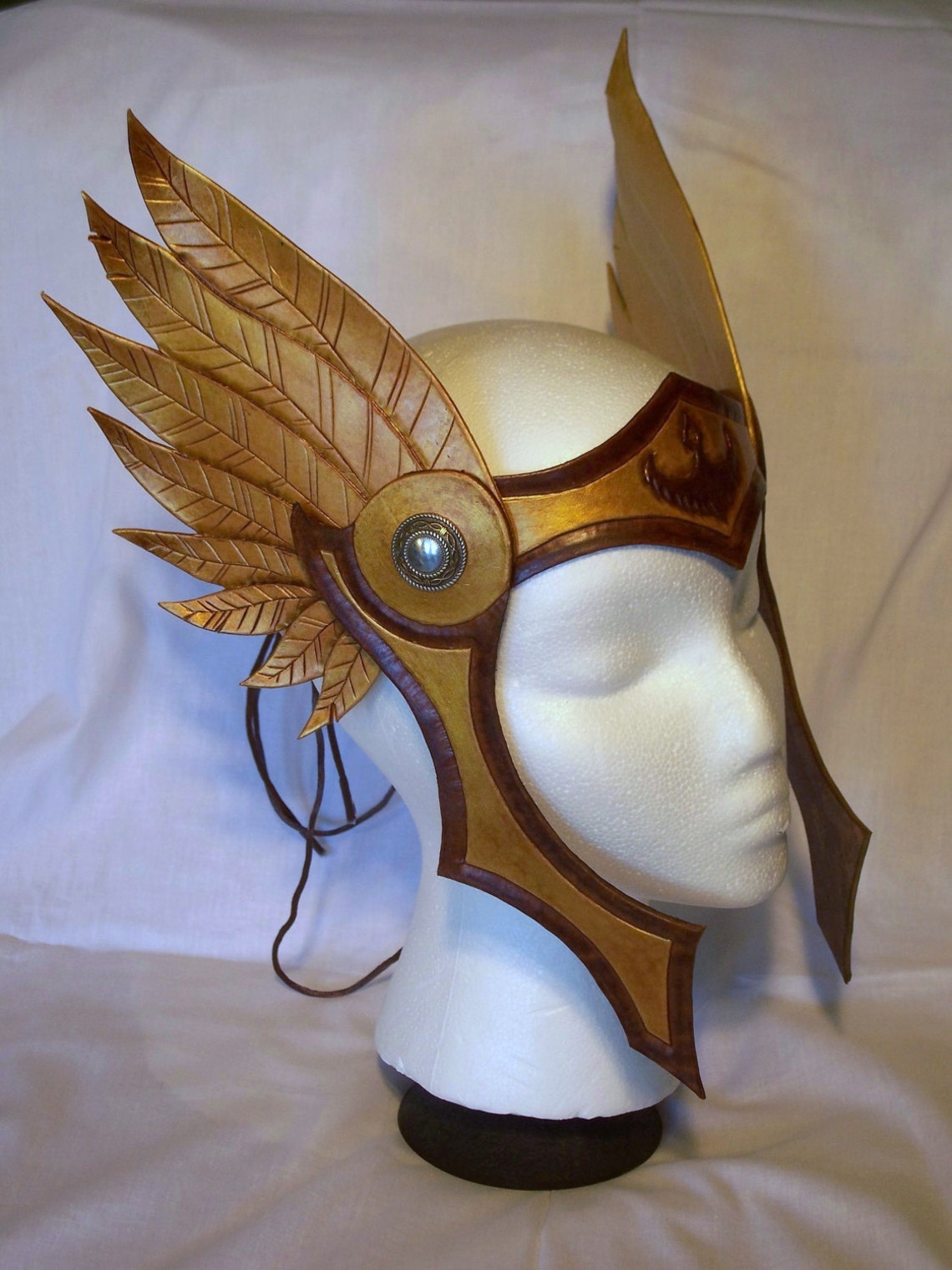 Large Wing Circlet Helm | Etsy