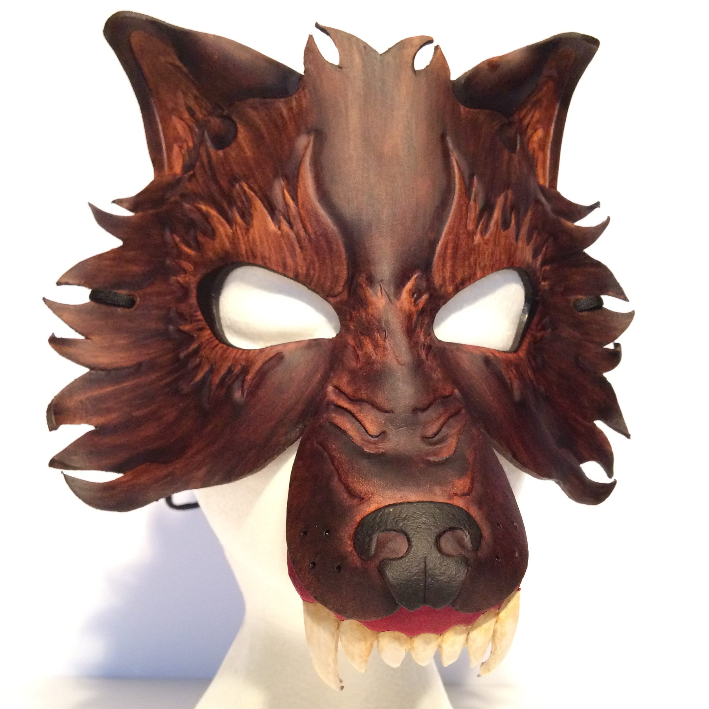 Wolf Mask With Full Snout - Etsy