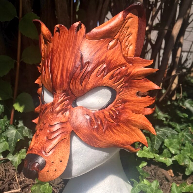 Wolf Mask With Full Snout - Etsy