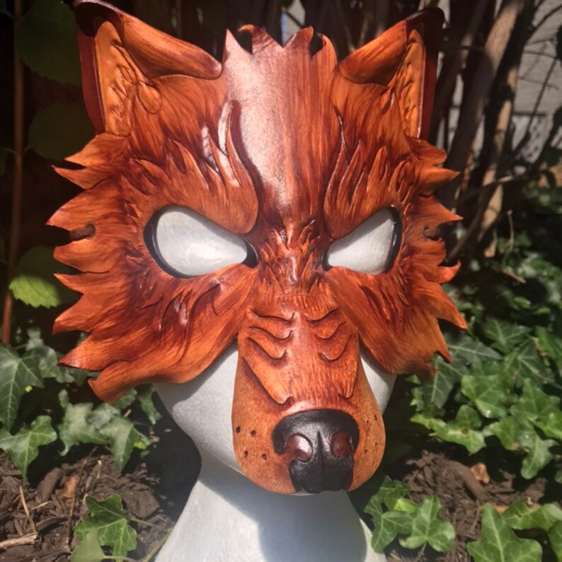 Wolf Mask With Full Snout - Etsy