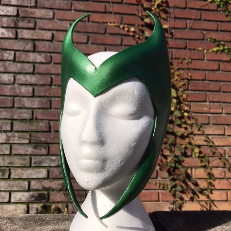 Superhero/villain Leather Headpiece Crown - Etsy