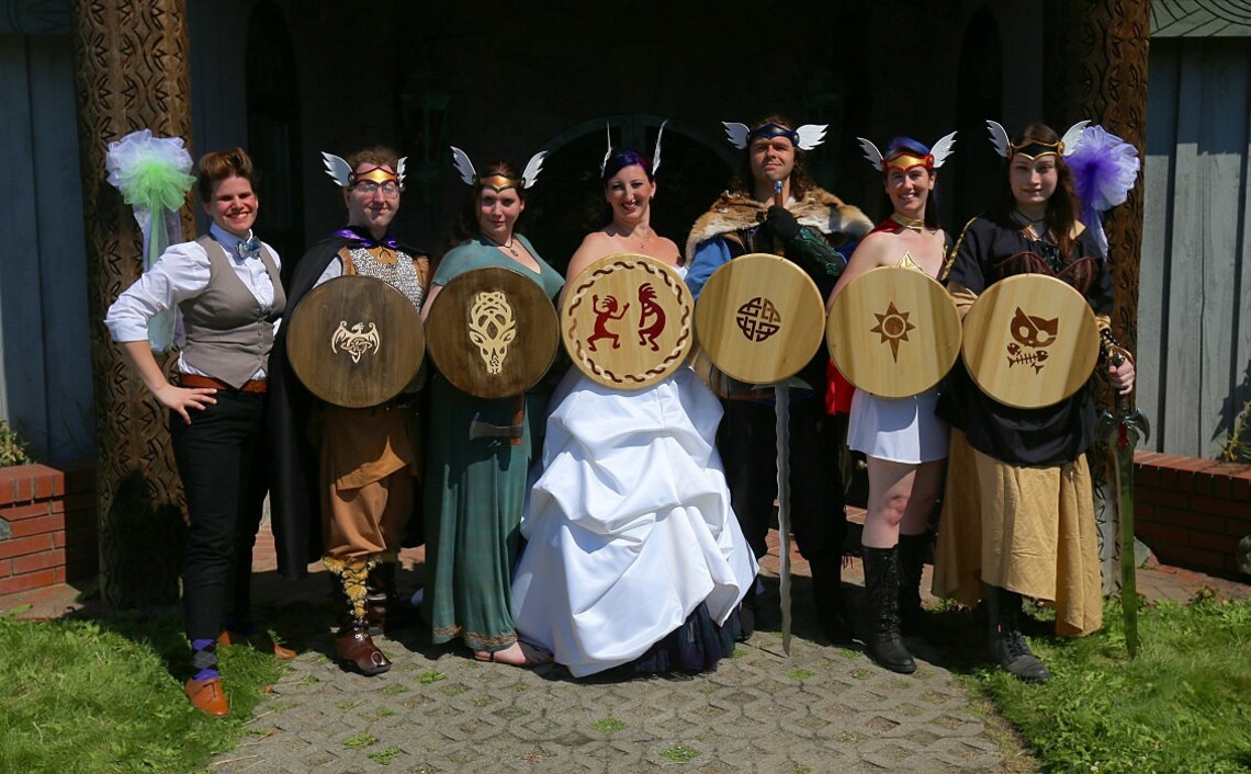 Custom Winged Leather Circlet | Etsy