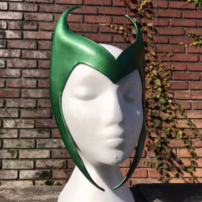 Superhero/villain Leather Headpiece Crown - Etsy