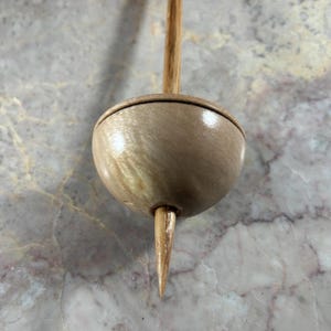 Medieval Style Drop Spindle for Spinning Wool in Soft Maple - Etsy