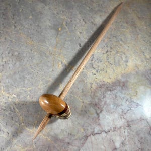 Medieval Style Drop Spindle With Double Points for Spinning Wool in ...