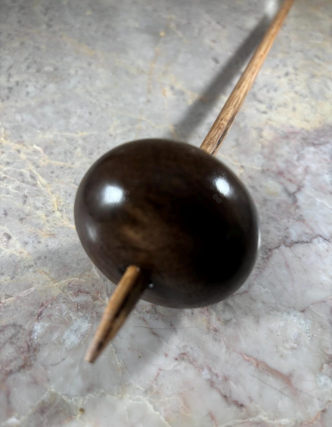 Medieval Style Drop Spindle for Spinning Wool in Black Walnut - Etsy
