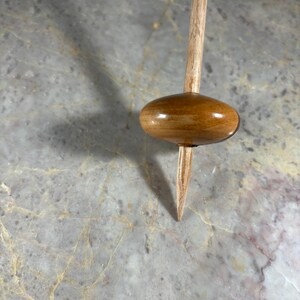 Medieval Style Drop Spindle With Double Points for Spinning Wool in ...