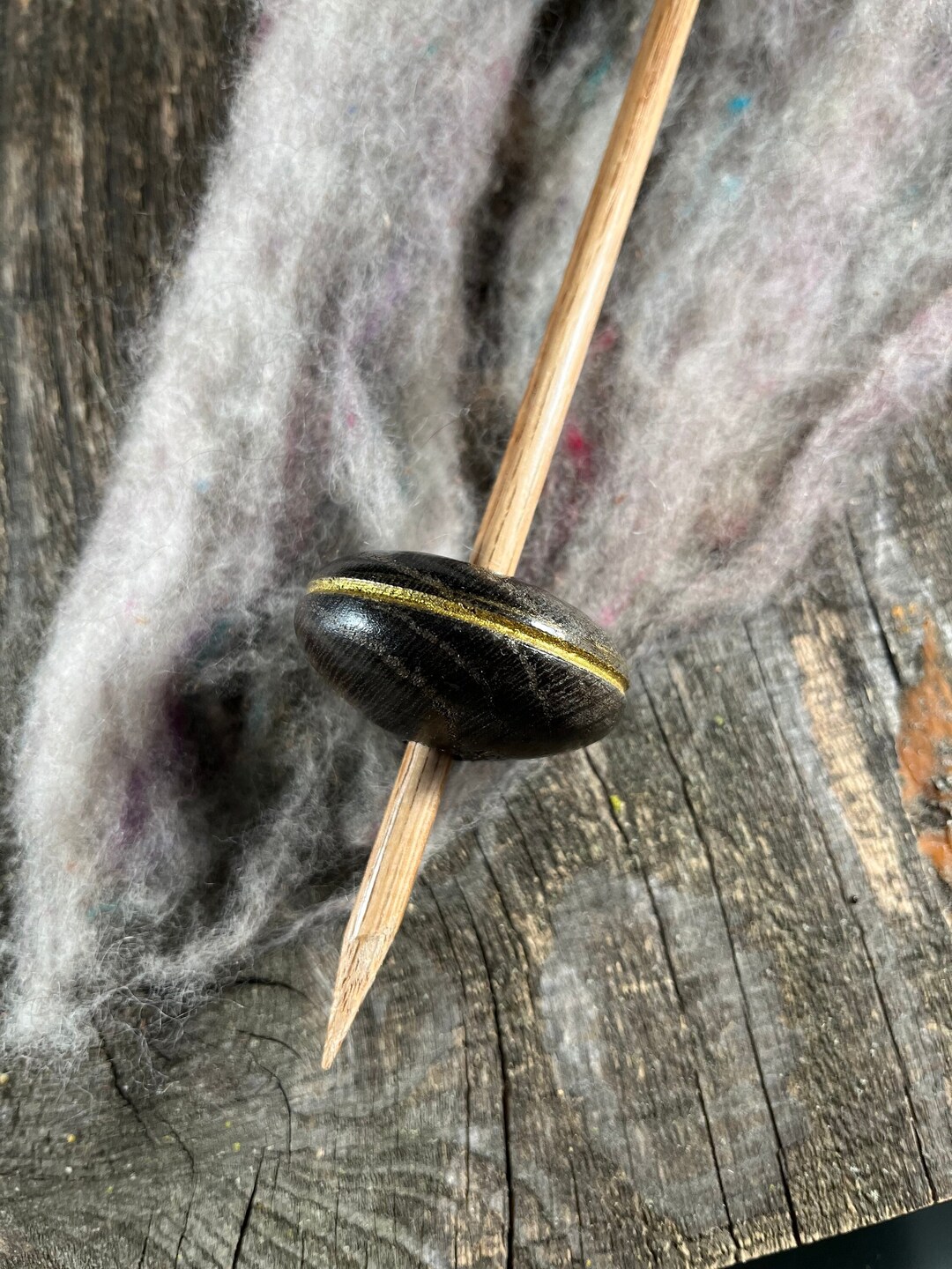 Medieval Style Drop Spindle for Spinning Wool and Other Fibers in ...