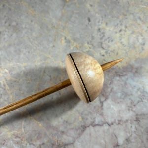 Medieval Style Drop Spindle for Spinning Wool in Soft Maple - Etsy