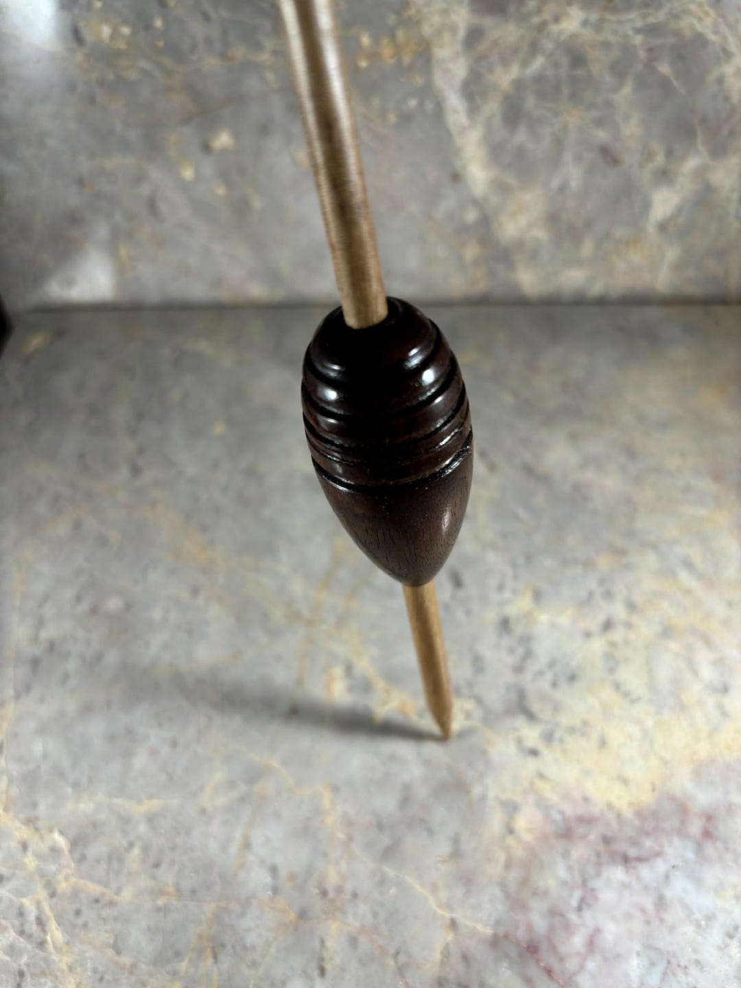 Medieval Style Drop Spindle With Double Points for Spinning Wool in ...