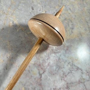 Medieval Style Drop Spindle for Spinning Wool in Soft Maple - Etsy