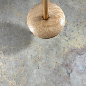Medieval Style Drop Spindle for Spinning Wool in Soft Maple - Etsy