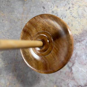 Bottom-weighted Munchkin Drop Spindle for Spinning in Scrap Mystery ...
