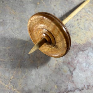 Bottom-weighted Munchkin Drop Spindle for Spinning in Scrap Mystery ...