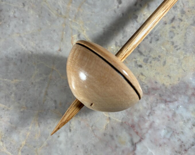 Medieval Style Drop Spindle for Spinning Wool in Soft Maple - Etsy