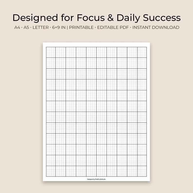 Knitting Graph Paper | Stitch Chart Design (pdf, Ai, Eps, Jpg Files) - Etsy