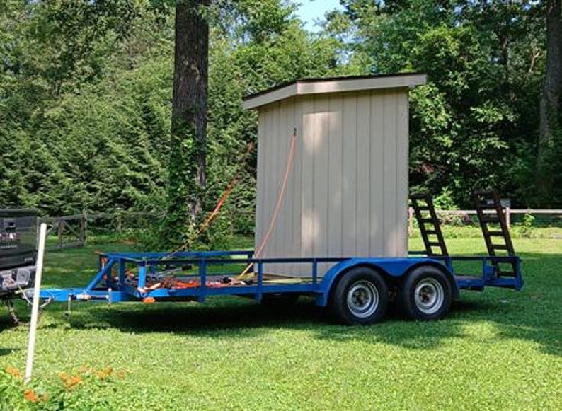 Movable Garden Shed Plan - Etsy