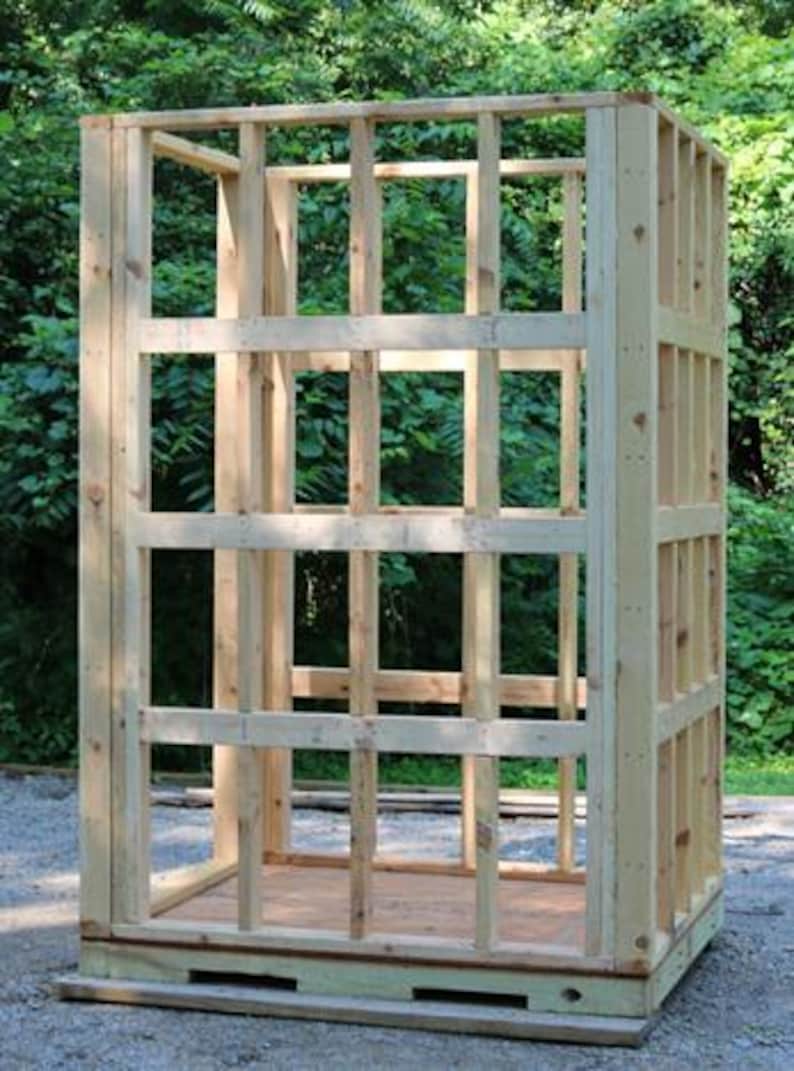 Movable Garden Shed Plan - Etsy