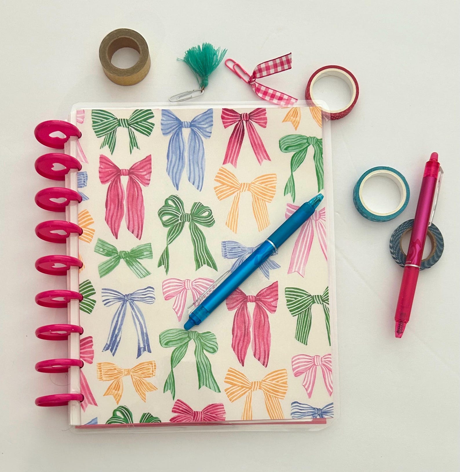 Handmade Disc Journal Cover With Coordinating Discs • Boho Planner ...