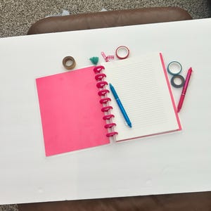 Handmade Disc Journal Cover With Coordinating Discs • Boho Planner ...