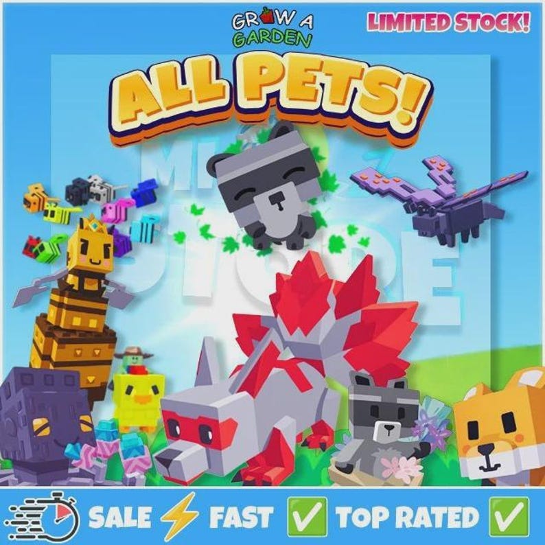 Grow a Garden Pets | Normal & Mutated Options | Fast Delivery | Choose ...